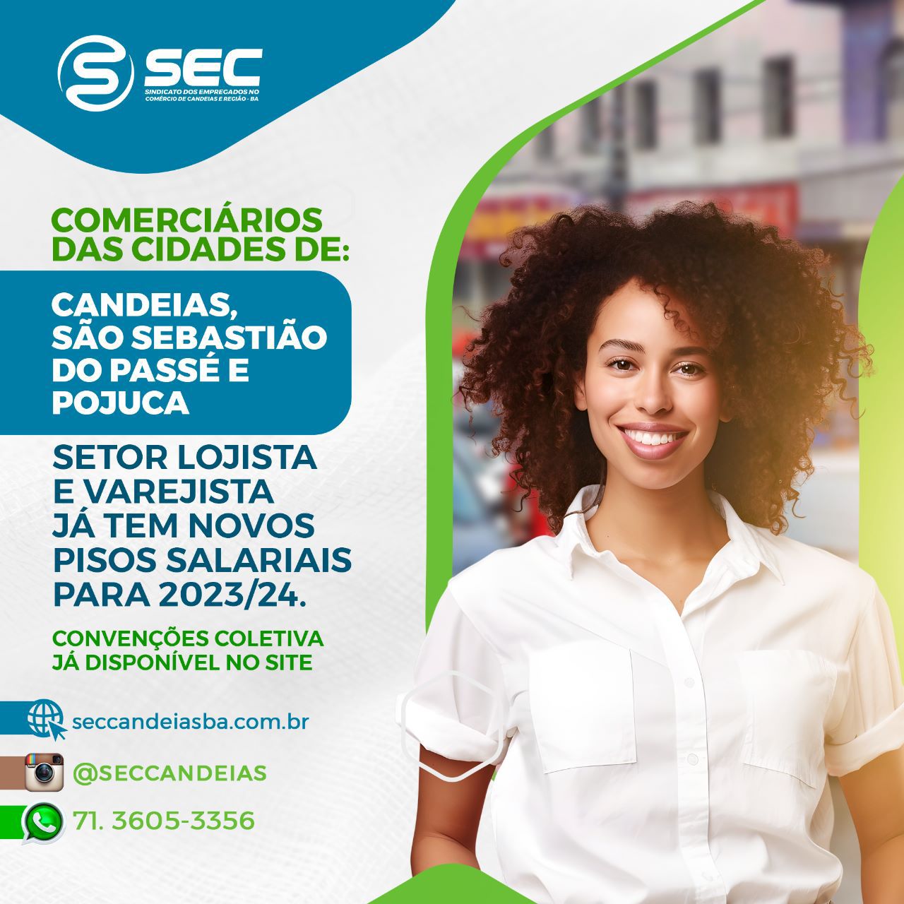 SEC – Candeias – SINDICATO DOS EMPREGADOS NO COMERCIO DE CANDEIAS E REGIÃO